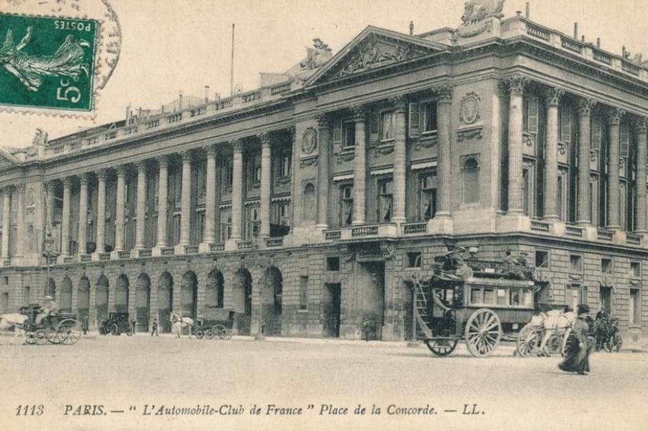 12 de Novembro de 1895: Fundado o Automobile Club de France ...