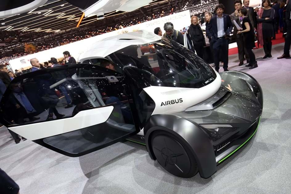 Airbus e Italdesign apresentam carro voador revolucionário - Salões ...
