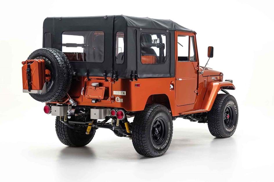 Este Toyota FJ40 restaurado é o sonho de qualquer adepto do “off-road ...
