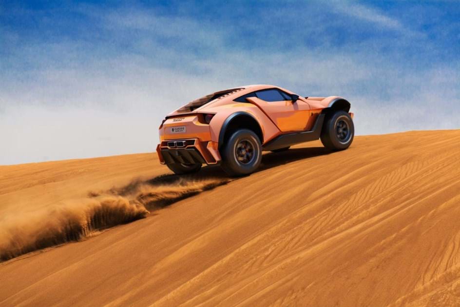 Zarooq Sand Racer: Dubai cria off-road mais rápido do deserto ...