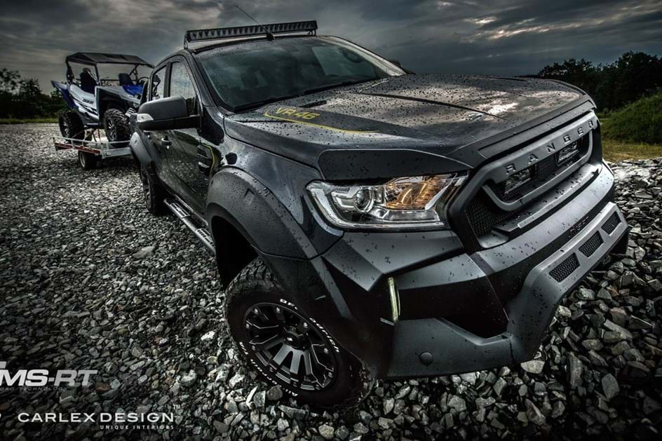 Ford Ranger VR46: "monstro" de homenagem a Valentino Rossi ...