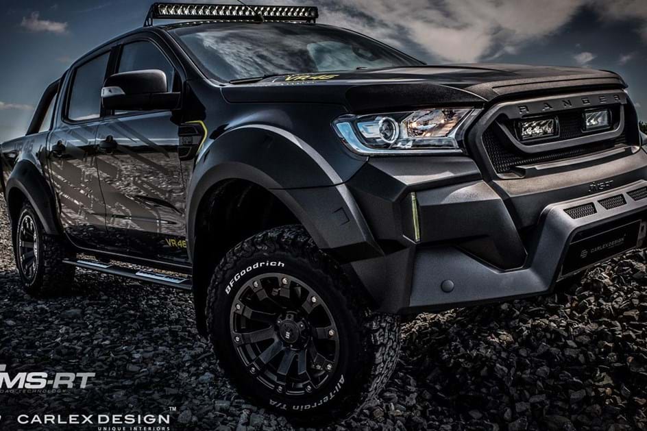Ford Ranger VR46: "monstro" de homenagem a Valentino Rossi ...