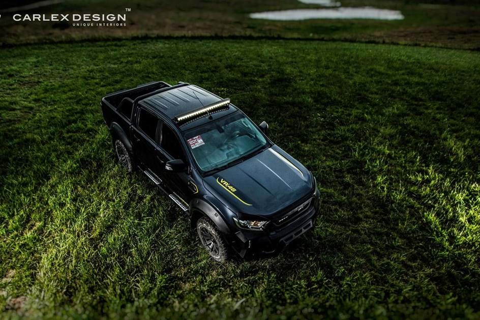 Ford Ranger VR46: "monstro" de homenagem a Valentino Rossi ...
