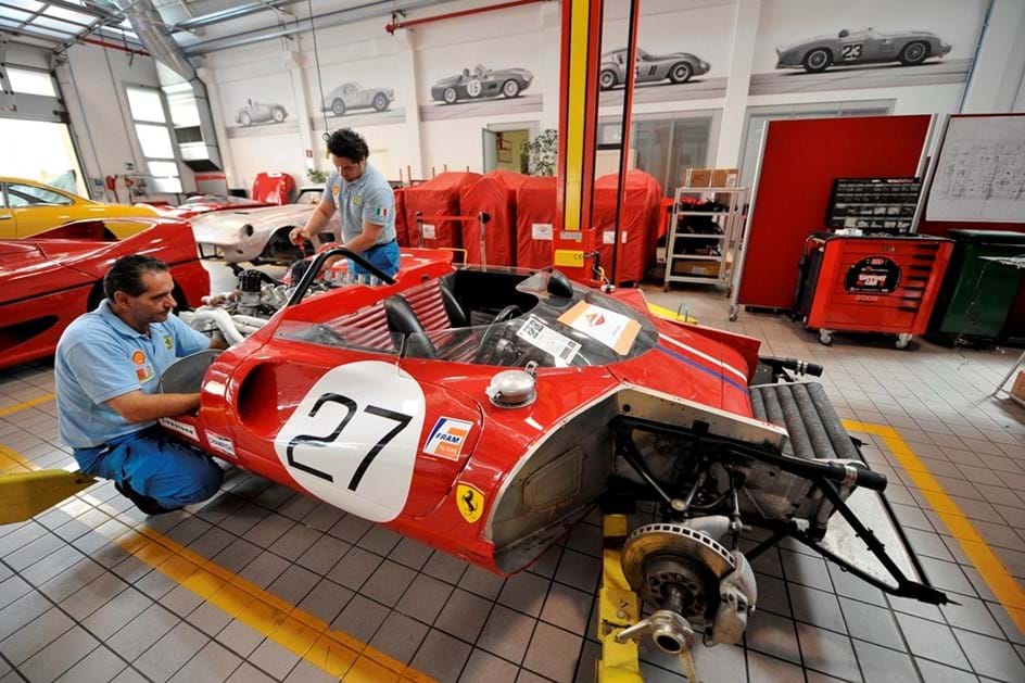 Ferrari já tem uma rede de oficinas para clássicos - Actualidade ...