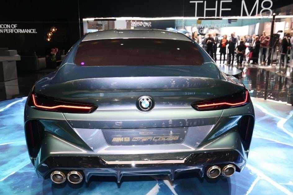 BMW Concept M8 Gran Coupe dá novo significado à letra “M” - Salões ...