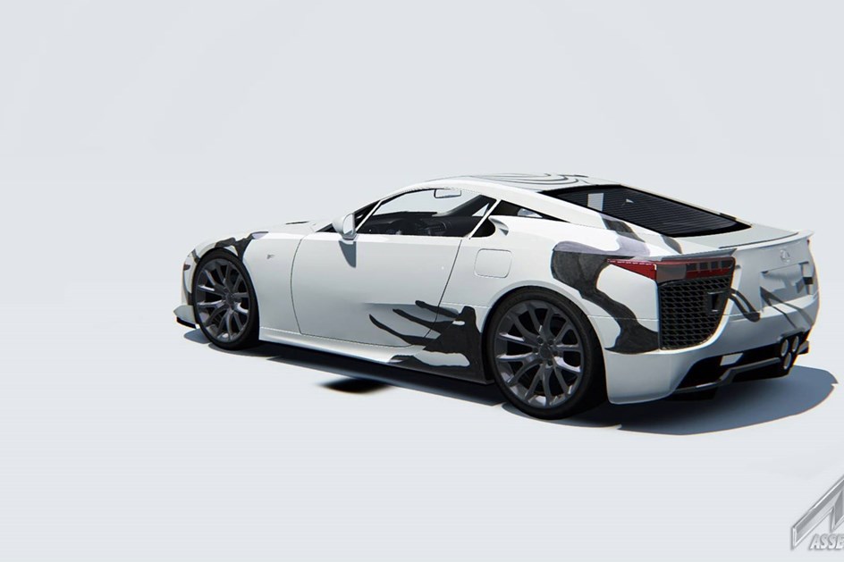 Lexus LFA virou “art car” pela mão de artista português - Actualidade ...