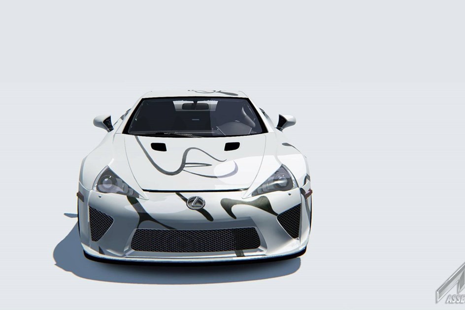 Lexus LFA virou “art car” pela mão de artista português - Actualidade ...
