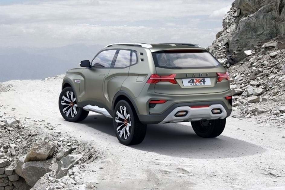 Novo Lada Niva será inspirado no Vision 4X4 - Concept Cars - Aquela Máquina