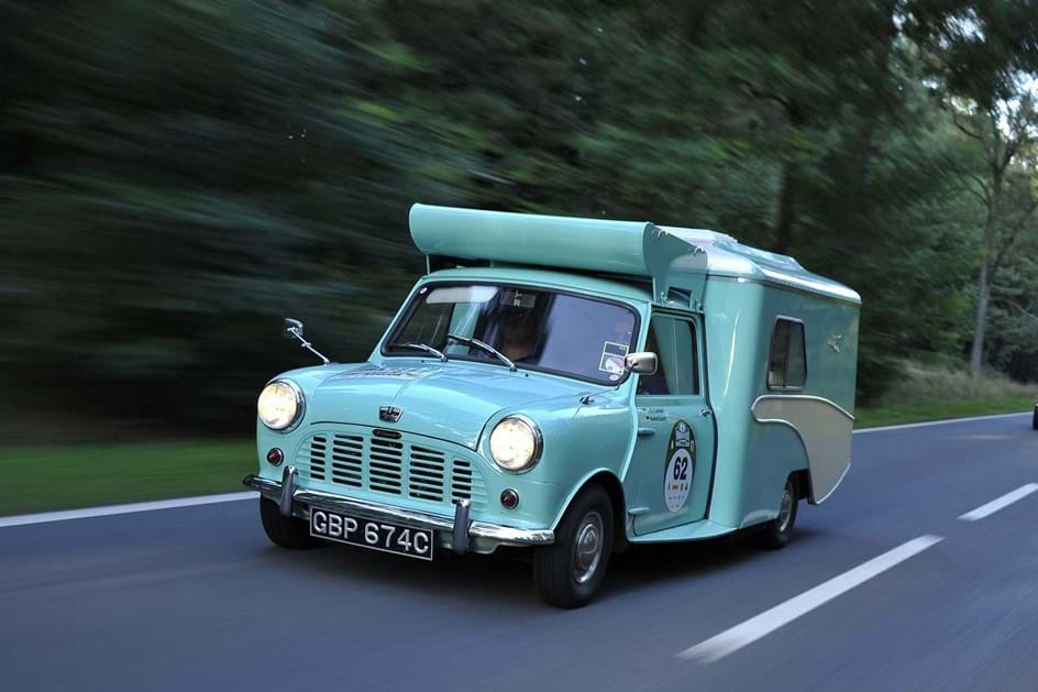 Mini Wildgoose: o pequeno Mini foi transformado em caravana ...