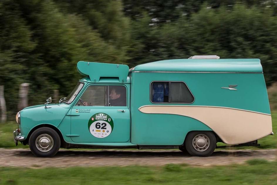 Mini Wildgoose: o pequeno Mini foi transformado em caravana ...