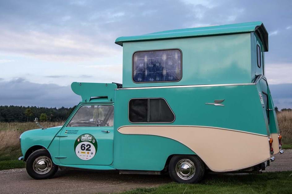 Mini Wildgoose: o pequeno Mini foi transformado em caravana ...