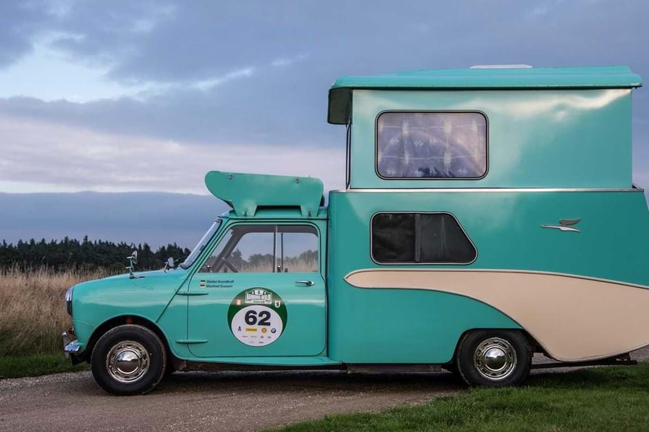 Mini Wildgoose: o pequeno Mini foi transformado em caravana ...