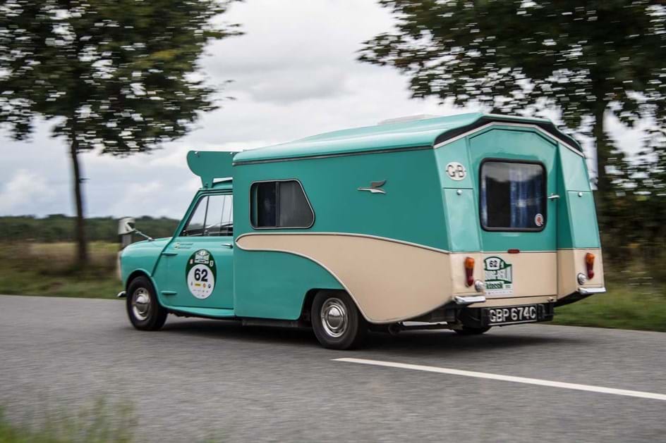 Mini Wildgoose: o pequeno Mini foi transformado em caravana ...