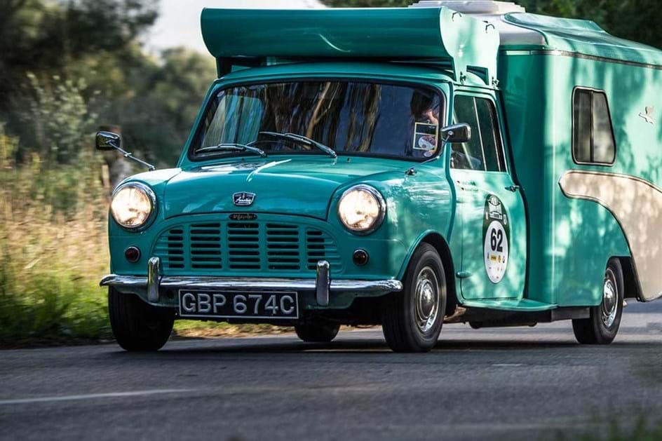 Mini Wildgoose: o pequeno Mini foi transformado em caravana ...