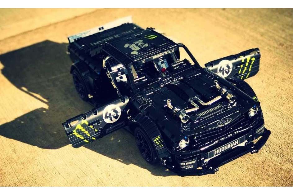 Mustang Hoonicorn de Ken Block construído em LEGO por um fã ...