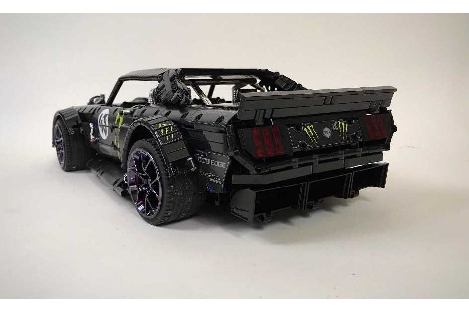 Mustang Hoonicorn de Ken Block construído em LEGO por um fã ...