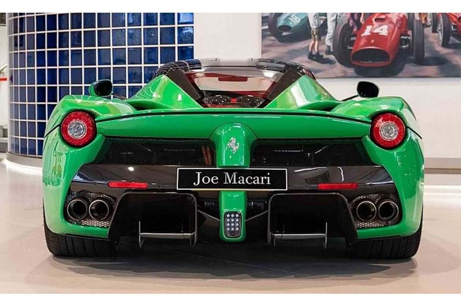 Jay Kay, vocalista dos Jamiroquai, está a vender LaFerrari… verde ...