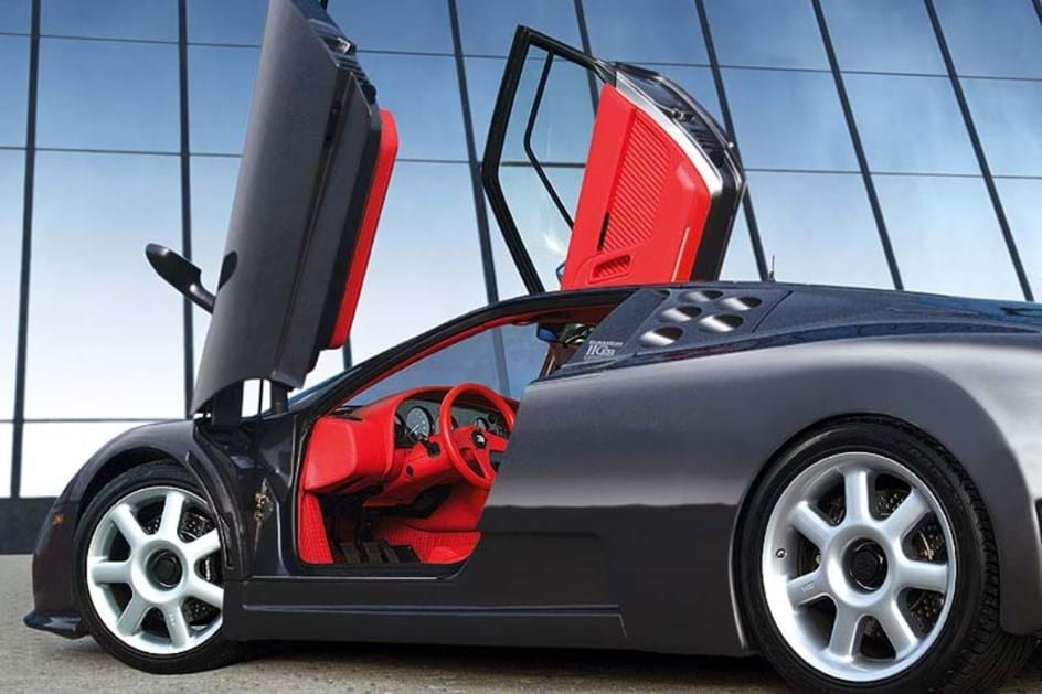 Bugatti EB100 SS 100% em fibra de carbono - Tome Nota - Aquela Máquina