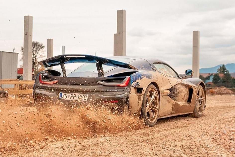 Rimac Nevera: rali na lama antes da destruição total em 'crash test ...