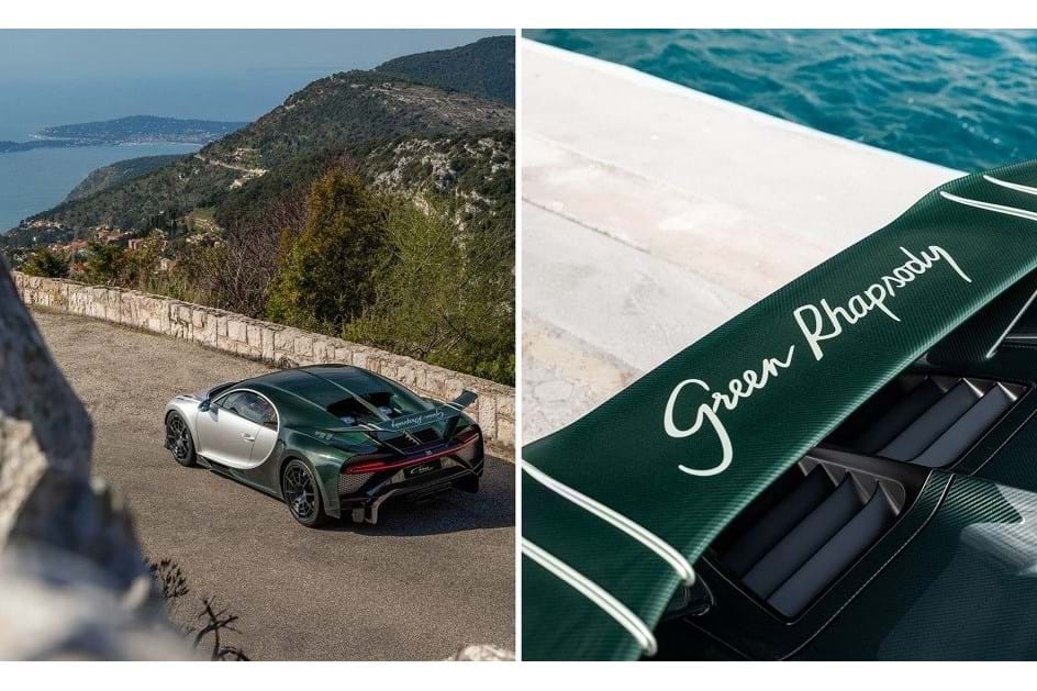 'Green Rhapsody': Chiron Pur Sport celebra vitória da Bugatti em La ...